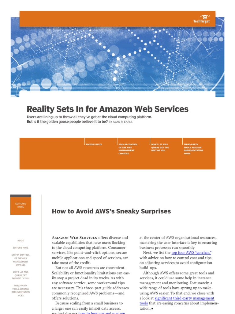 Aws Tutorial | PDF | Amazon Web Services | Cloud Computing