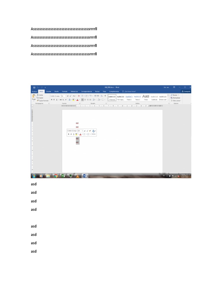 A Document With Repeated Text | PDF