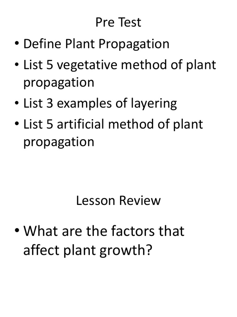 Plant Propagation | PDF | Grafting | Reproduction