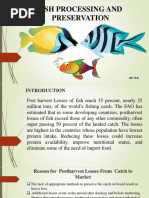 Fish Preservation | PDF | Food Preservation | Foods