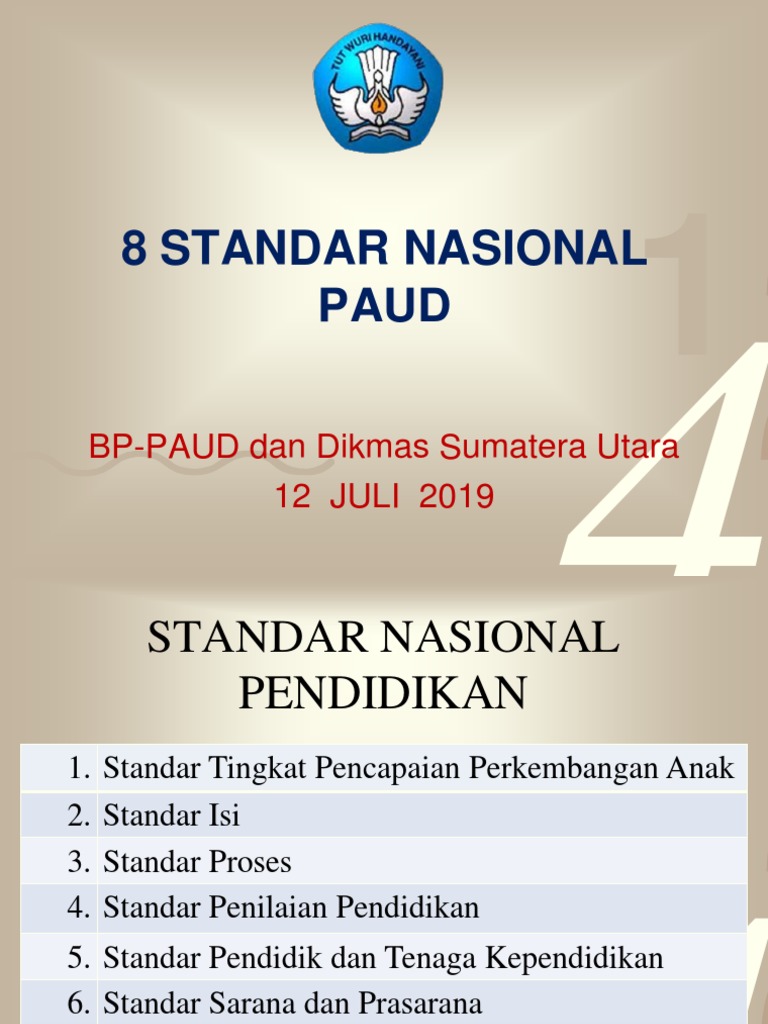8 Standar Nasional Pdf Pdf