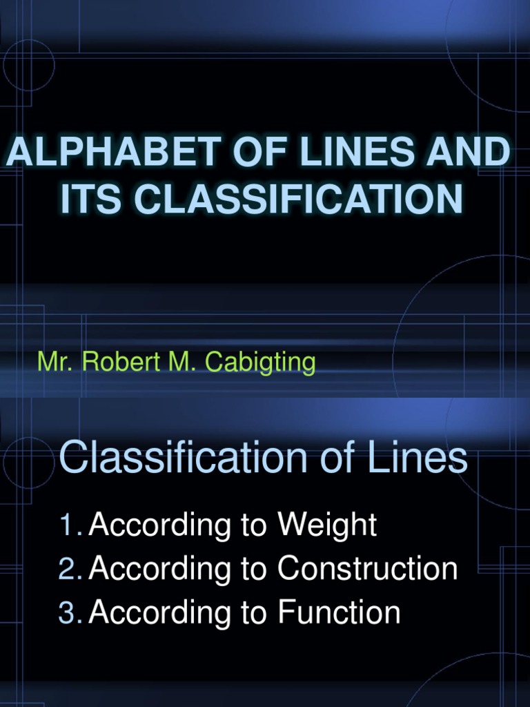 A Comprehensive Guide to Classifying Lines According to Weight ...