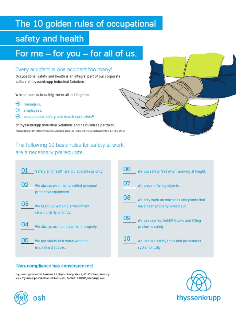 Workplace Safety Guide for Employees | PDF | Personal Protective ...