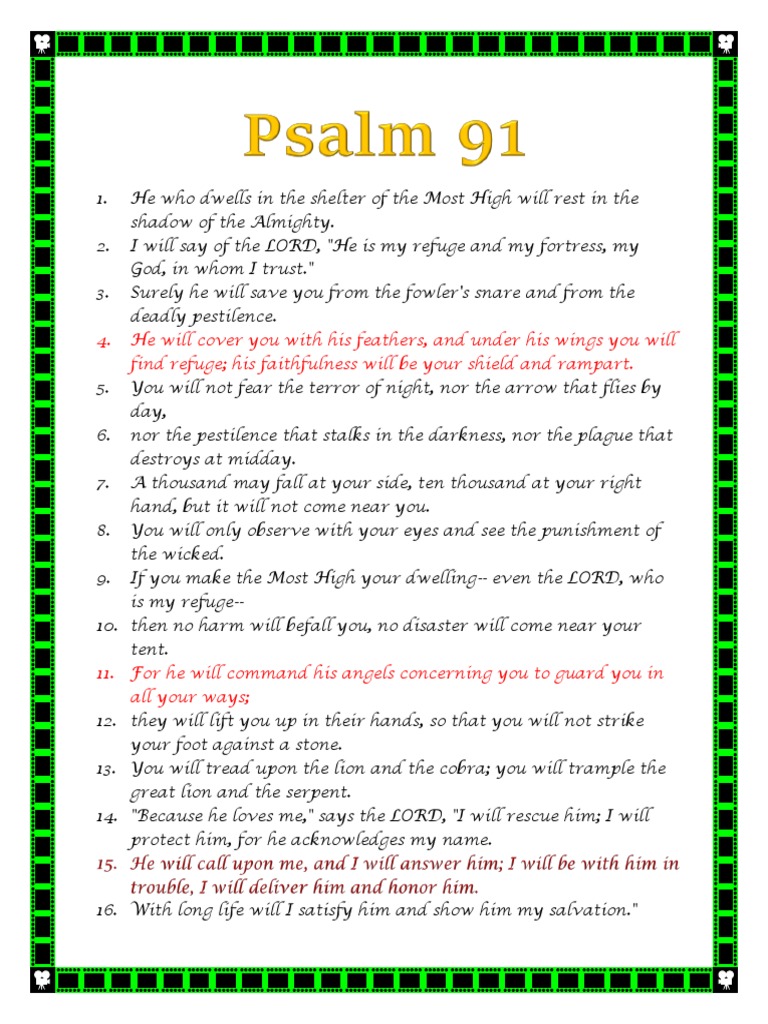 Psalm 91 | PDF