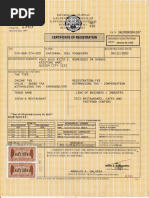 BIR Certificate (Form 2303) | PDF | Taxes | Economies
