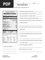 Nutrition Jeopardy Questions and Answers | PDF | Vitamin | Foods