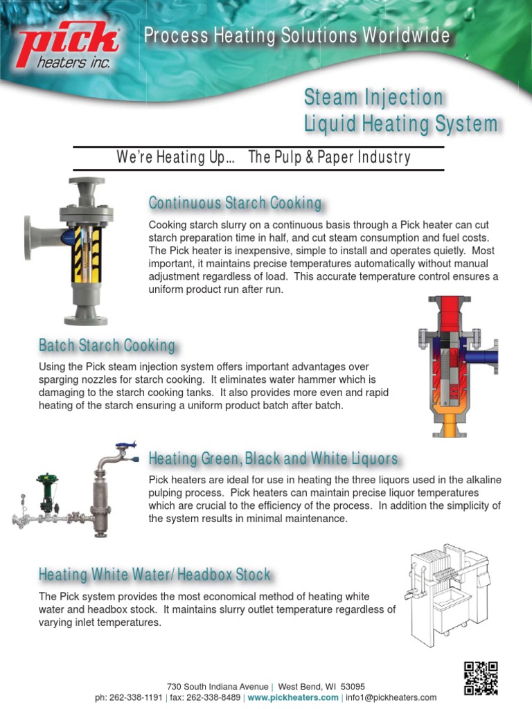 Steam Injection Liquid Heating System: Process Heating Solutions ...