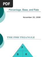 Module 2 - Portion, Base, Rate, and The Percentage Triangle | PDF ...