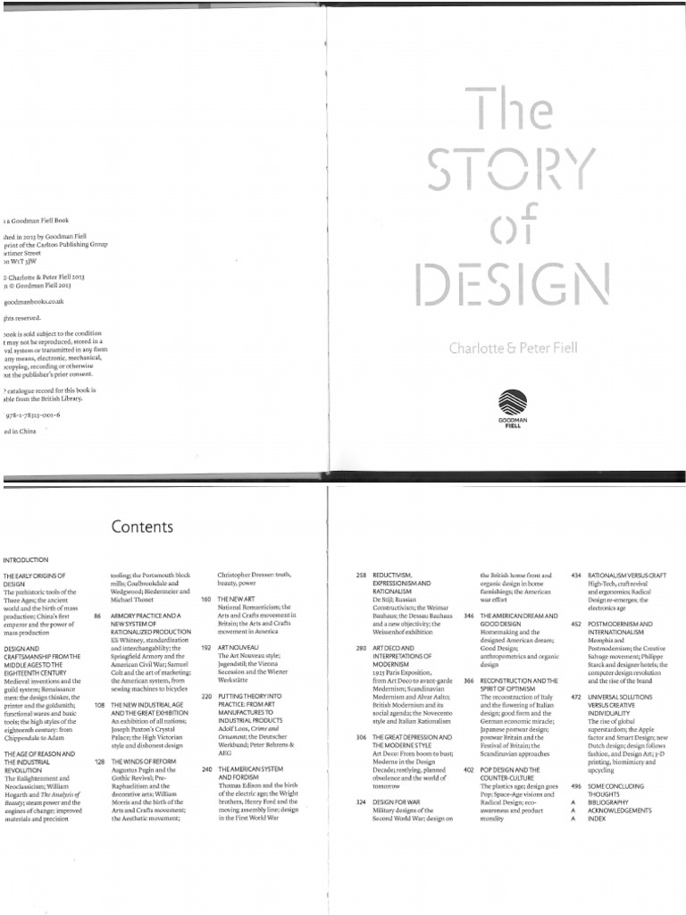 The Story of Design PDF | PDF