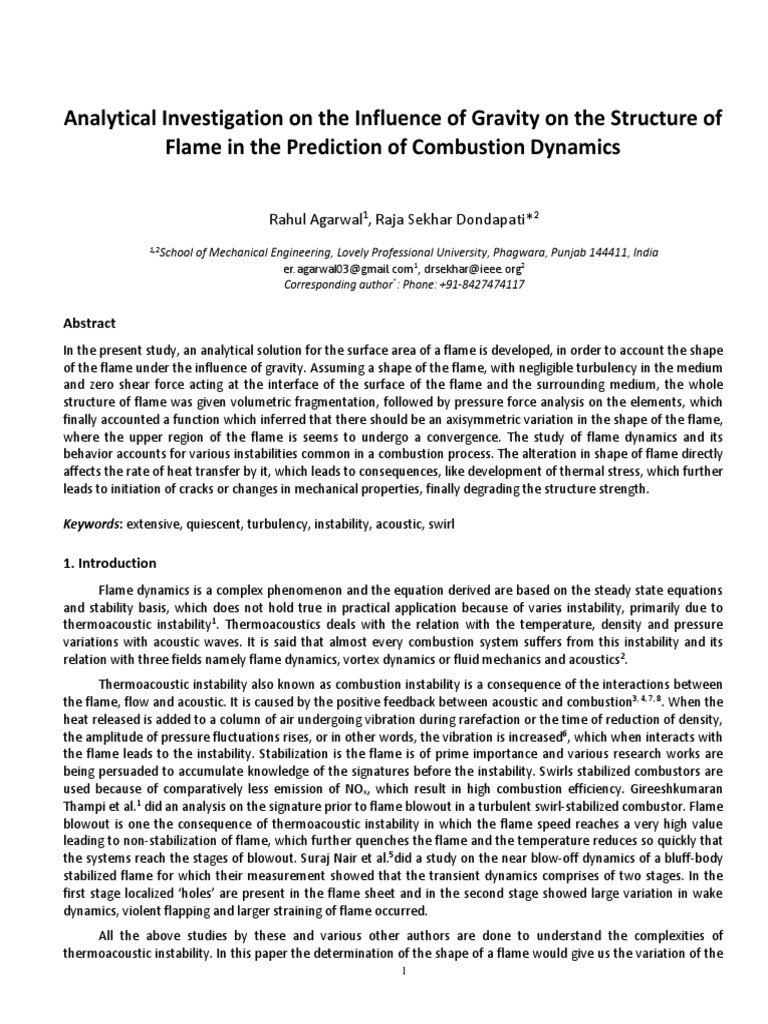 Research Paper | PDF | Applied And Interdisciplinary Physics ...