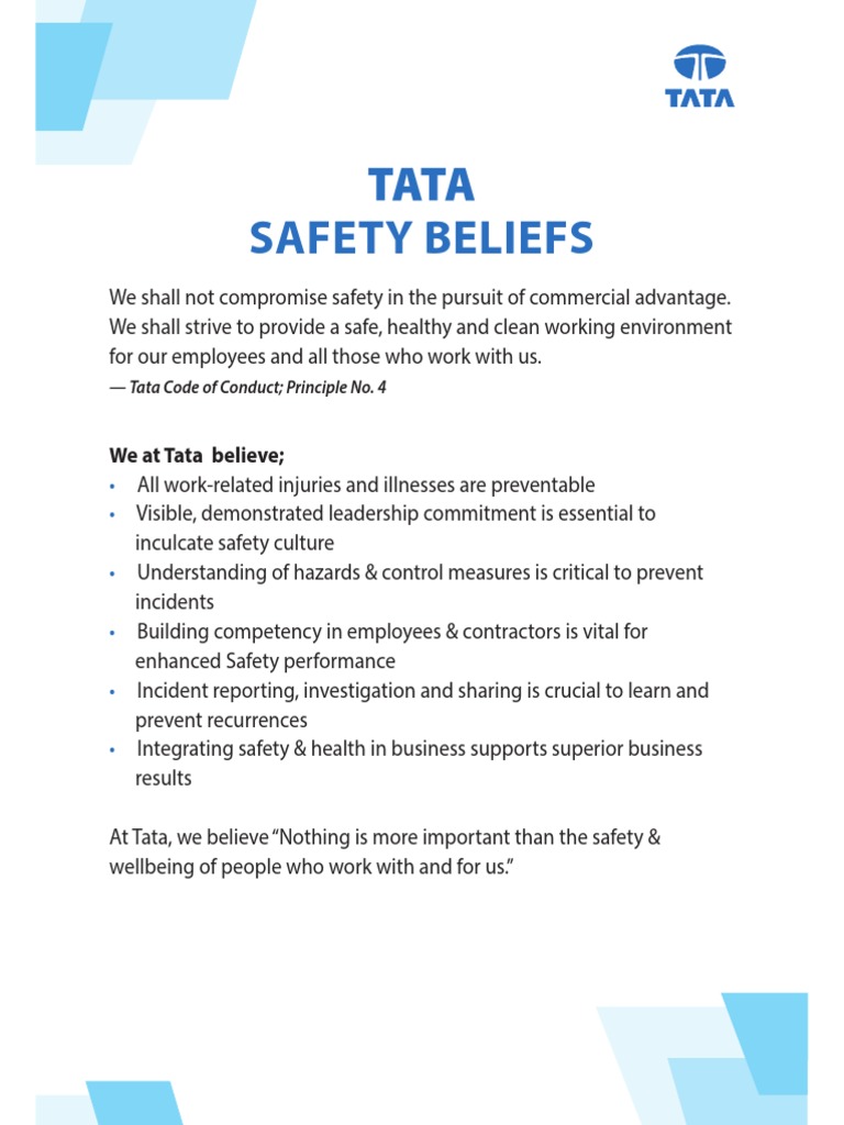 Safety Beliefs PDF | PDF | Prevention | Safety
