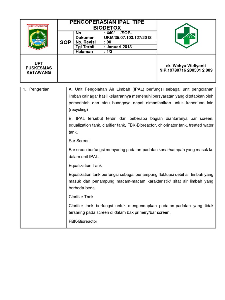 Sop Ipal | PDF