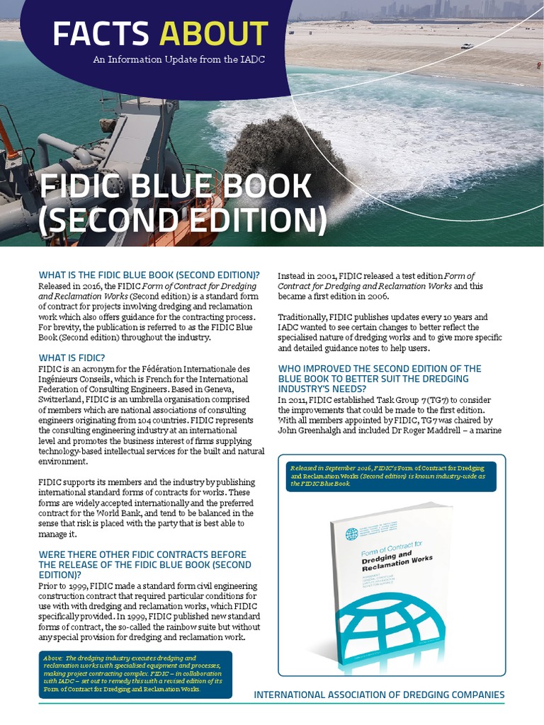Facts About Fidic Blue Book Second Edition | PDF | Employment | Design