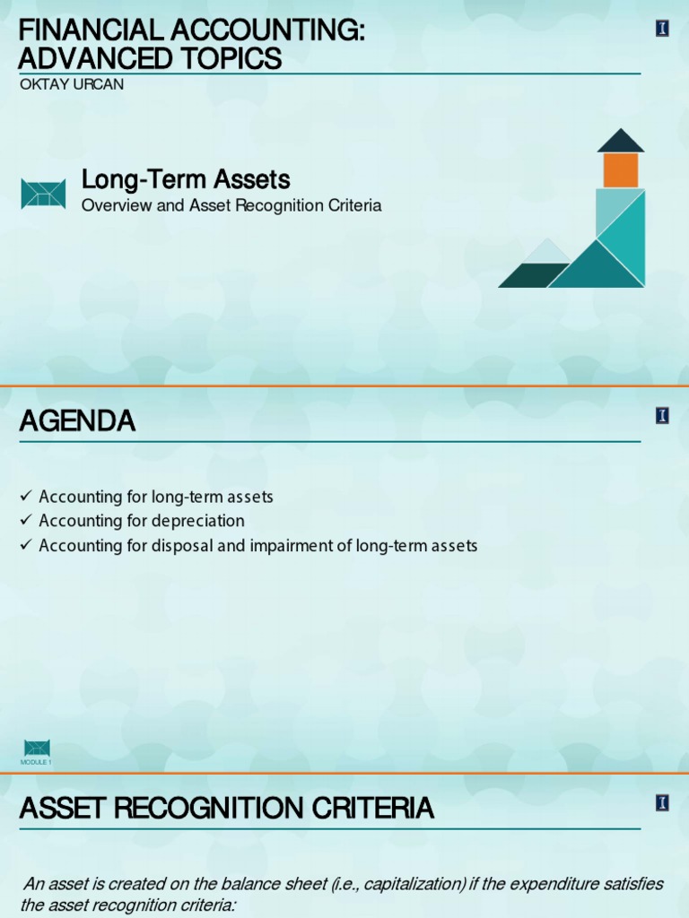 Long-Term Asset Accounting Guide | PDF | Depreciation | Book Value