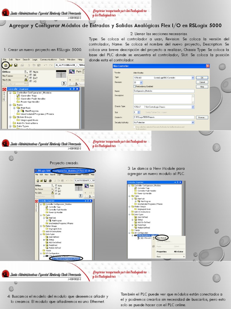 Agregar y Configurar Módulos de Entradas y Salidas Analógicas Flex I-O ...