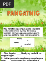 Mga Panagano NG Pandiwa | PDF