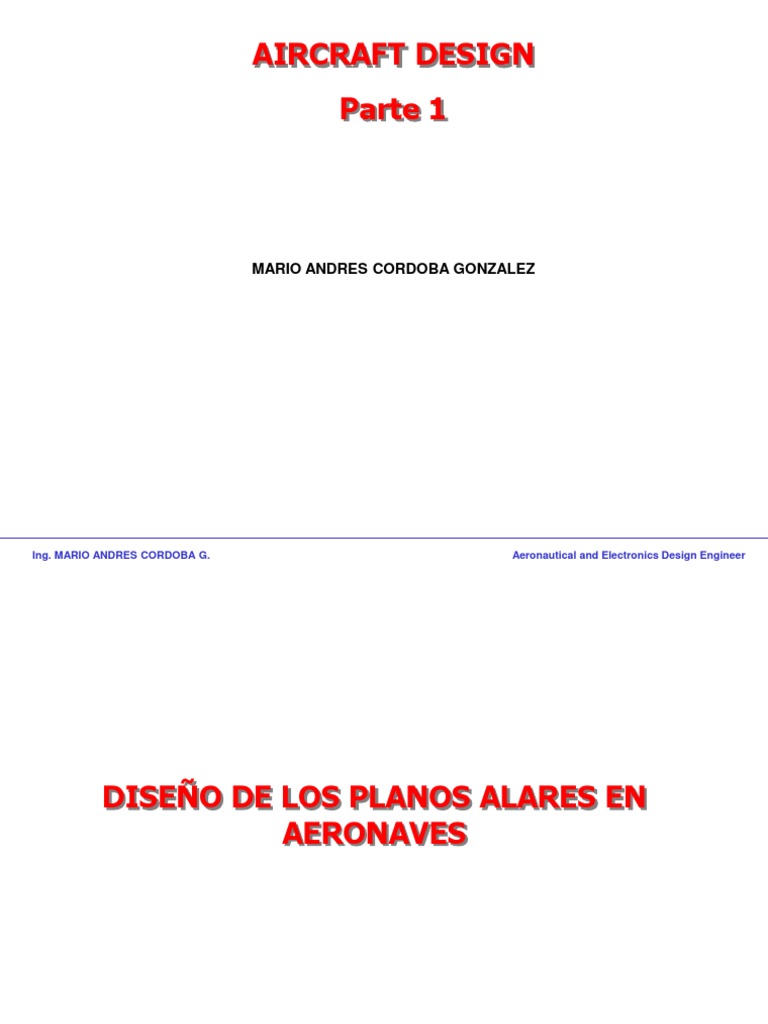 Aircraft Wing Geometry Design | PDF | Aerodynamics | Aviation