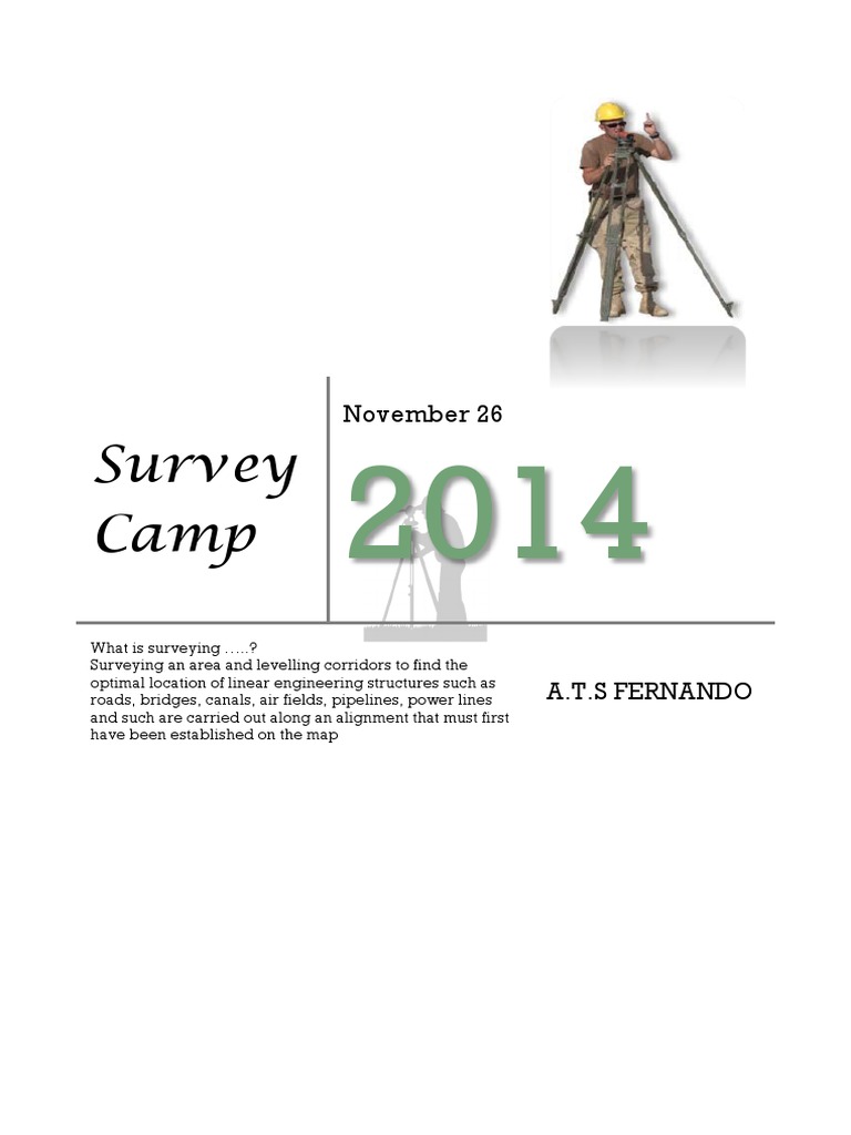 Survey Camp | Download Free PDF | Contour Line | Measurement