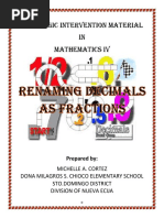 District Science Accomplishment | PDF | Experiment | Curriculum