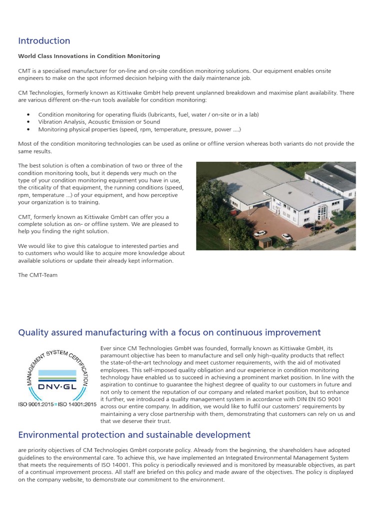 CMT Oil Condition Monitoring | PDF | Infrared Spectroscopy | Spectroscopy
