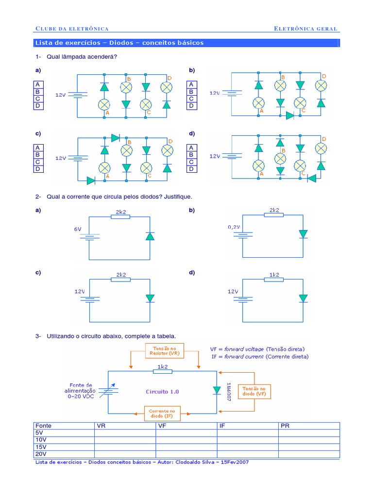 015 - Diodos Conceitos Simples PDF | PDF