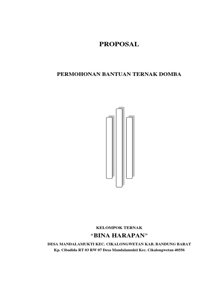 Proposal Ternak Domba | PDF