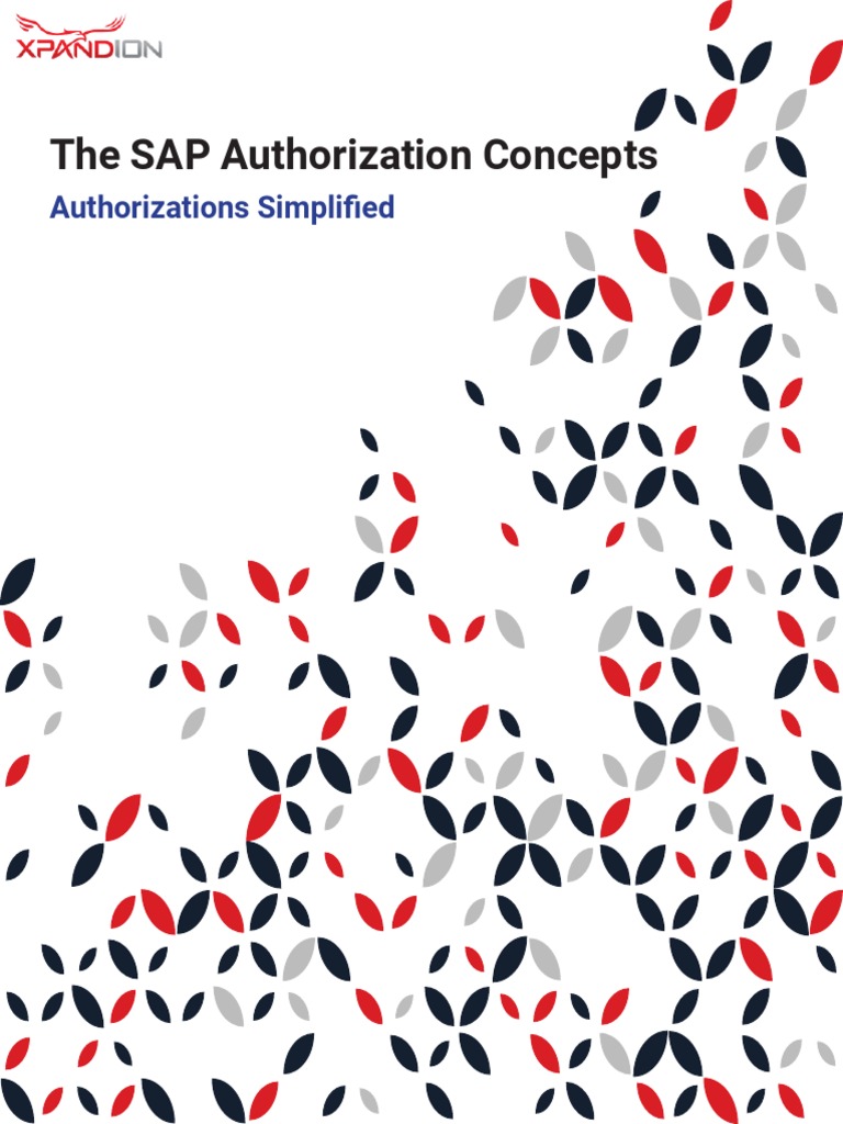The Sap Authorization Concept Pdf Information Technology Management