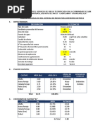 Hoja Calculo de Reservorio de Geomembrana | PDF | Hogar, jardinería y bricolaje