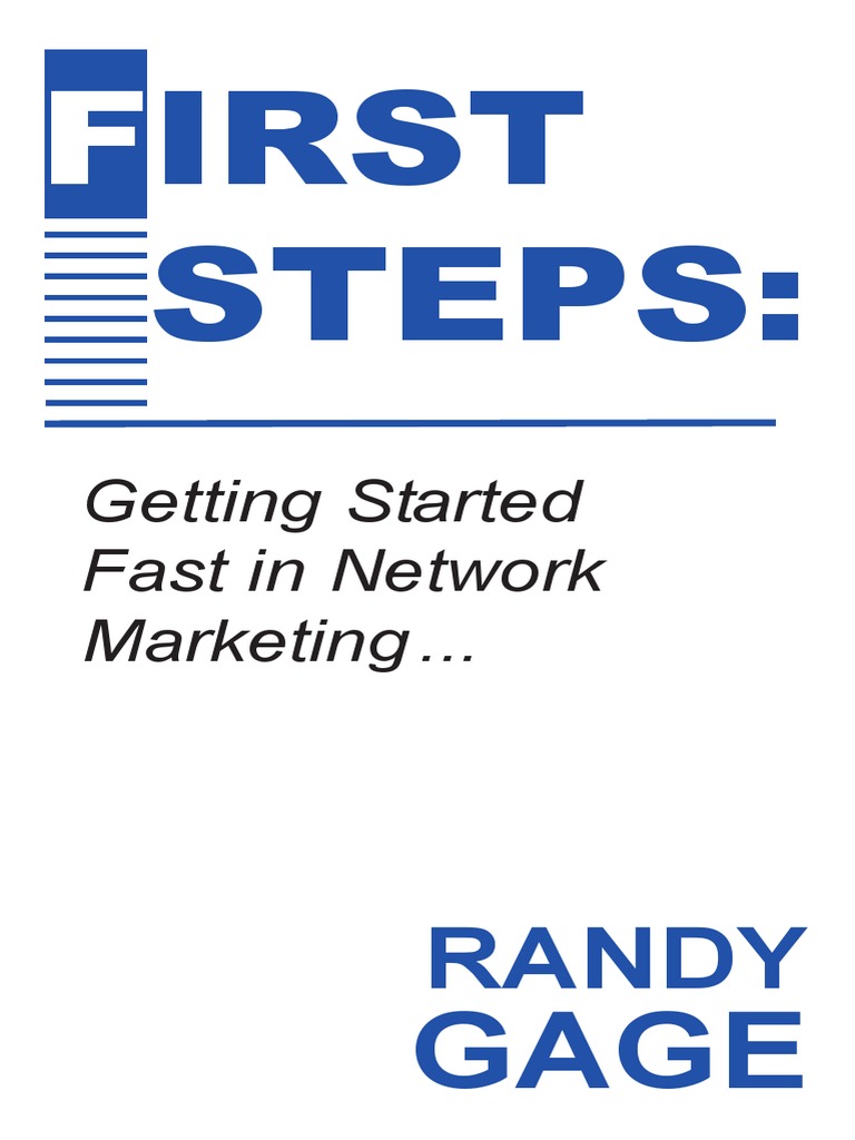 First Steps | PDF | Multi Level Marketing | Retail