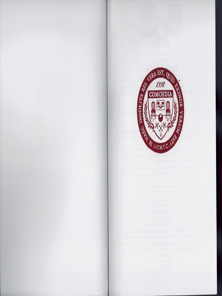 UCB Comedy Improvisation Manual PDF | PDF