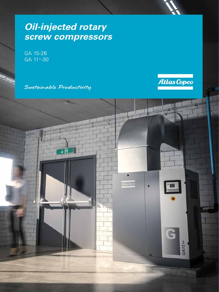Compresor Atlas Copco | PDF | Clothes Dryer | Hvac