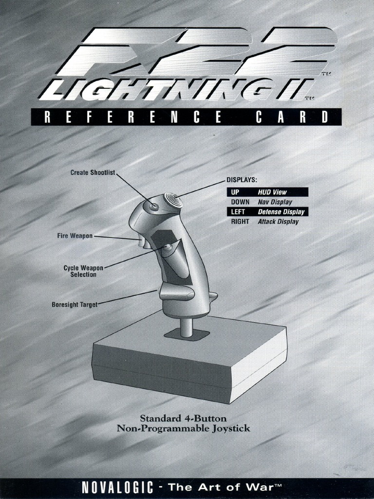 F-22 Lightning II - Reference Card (Alt) | PDF