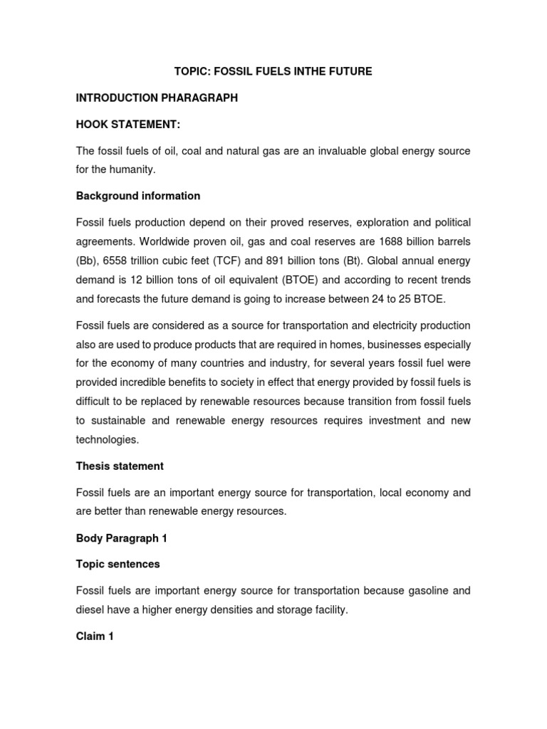 Fossil Fuels | PDF | Fossil Fuels | Energy Development