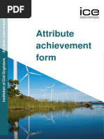 ICE Attribute Achievement Form Guide | PDF | Plagiarism | Engineering