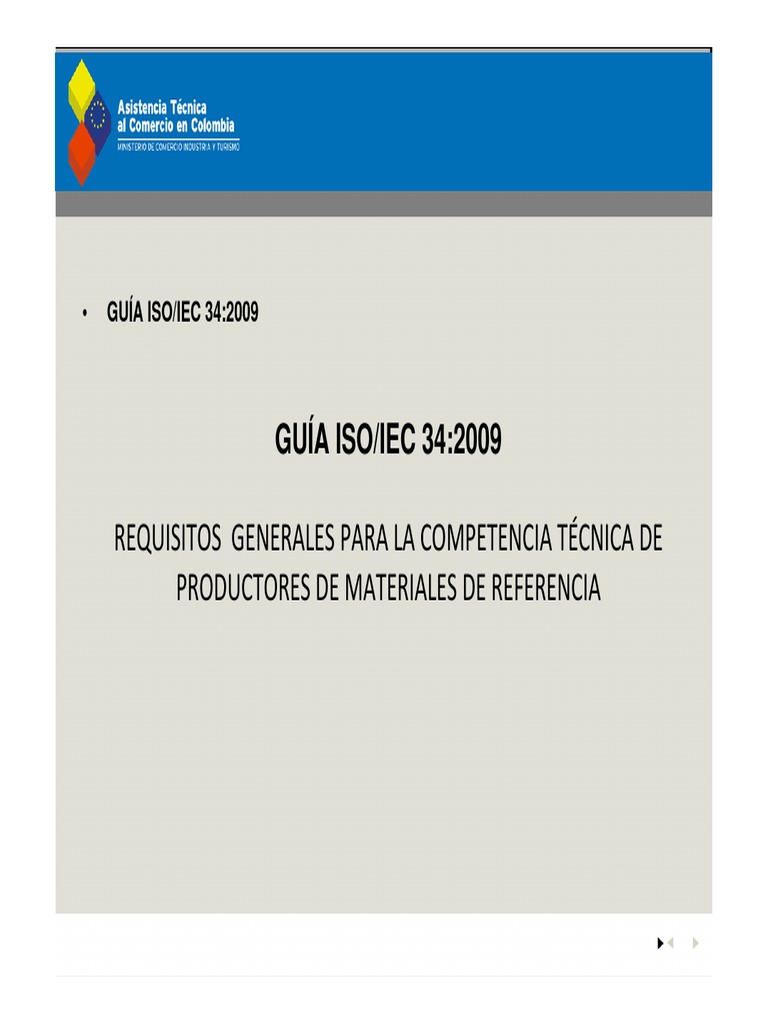Iso 34 PDF | PDF | Calidad (comercial) | Planificación