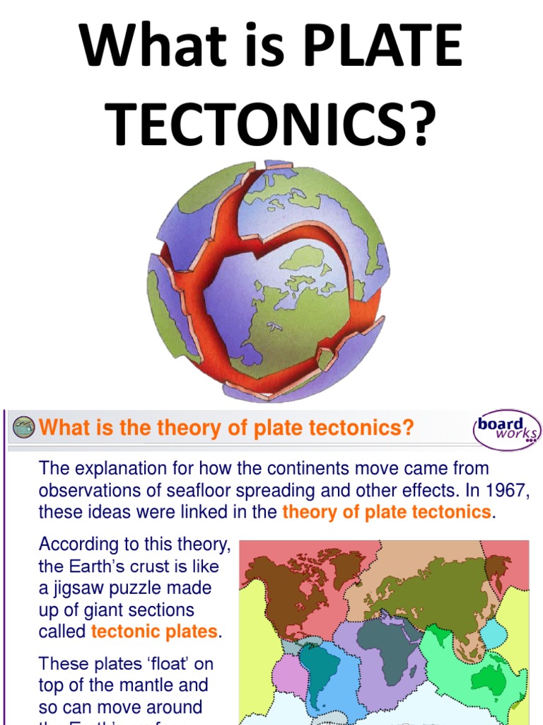 What Is PLATE Tectonics? | PDF | Plate Tectonics | Earthquakes