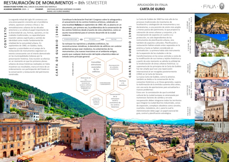 Carta de Gubbio Italia | PDF | Urbanismo | Italia