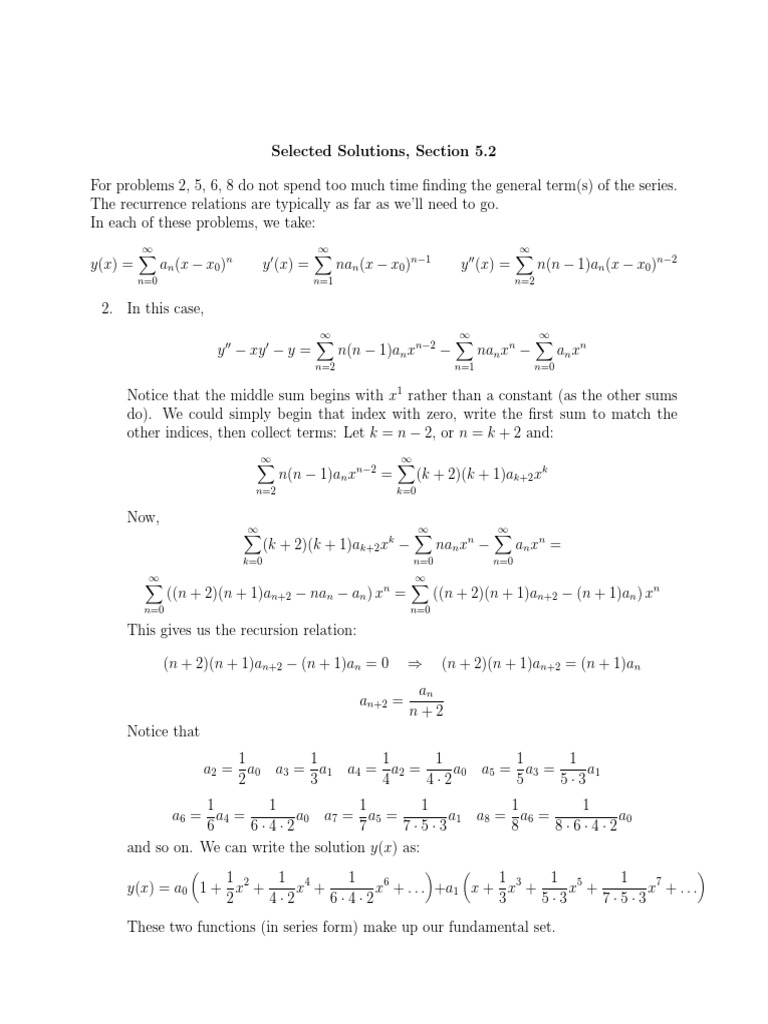 Power Series | PDF | Discrete Mathematics | Teaching Mathematics