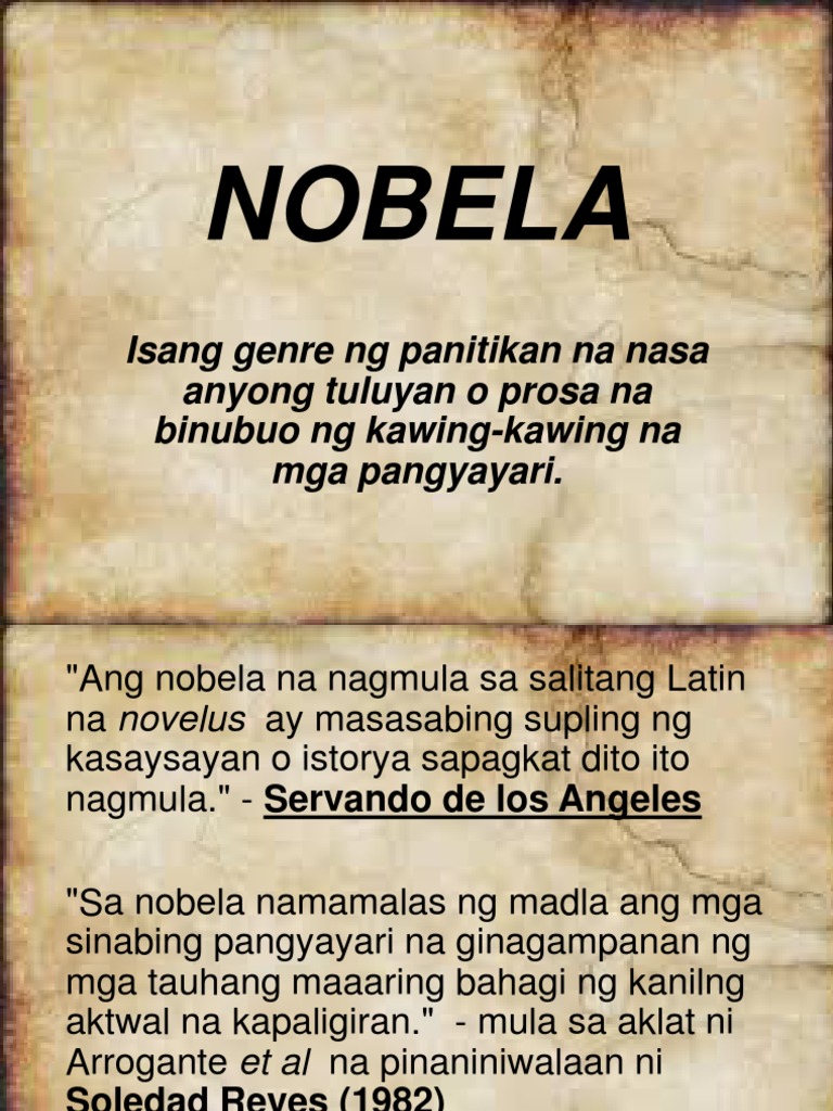 NOBELA | PDF