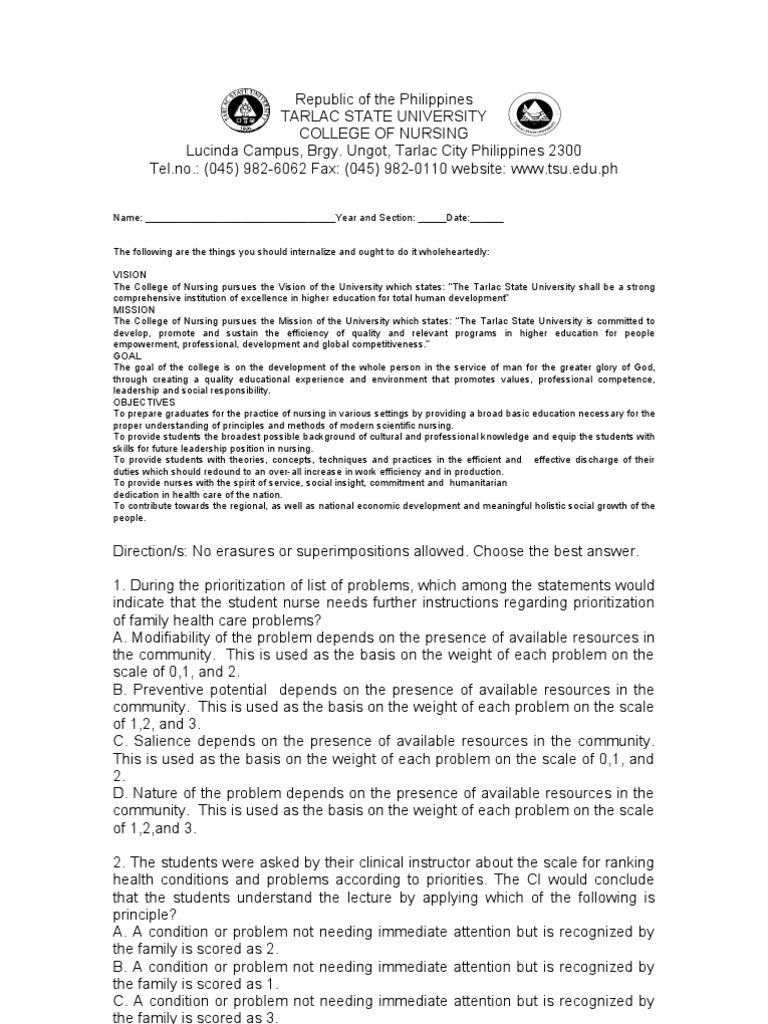 Super Final Na CHN Exam Finals | PDF | Birth Control | Nursing