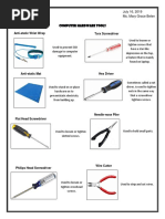 Tools in Computer Hardware Servicing | PDF