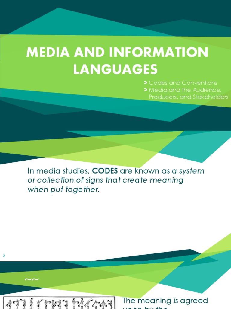 6 Codes and Conventions of Media NOTES | PDF | Audience | Mass Media