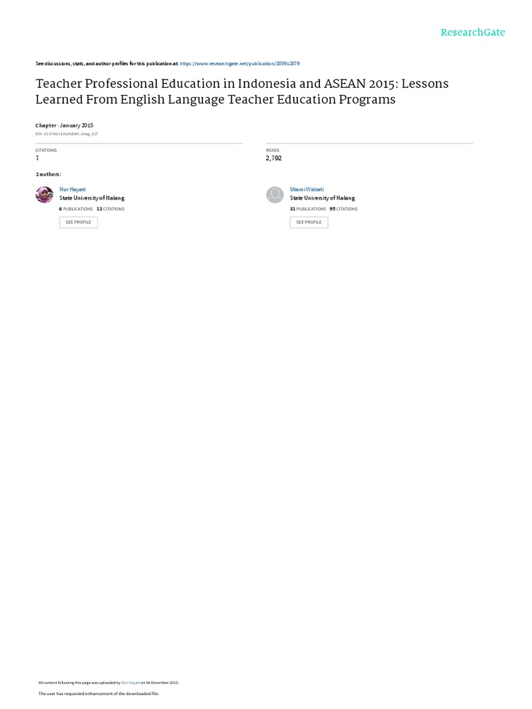 2015-ASEAN Integration and The Role of English Language Teaching | PDF ...