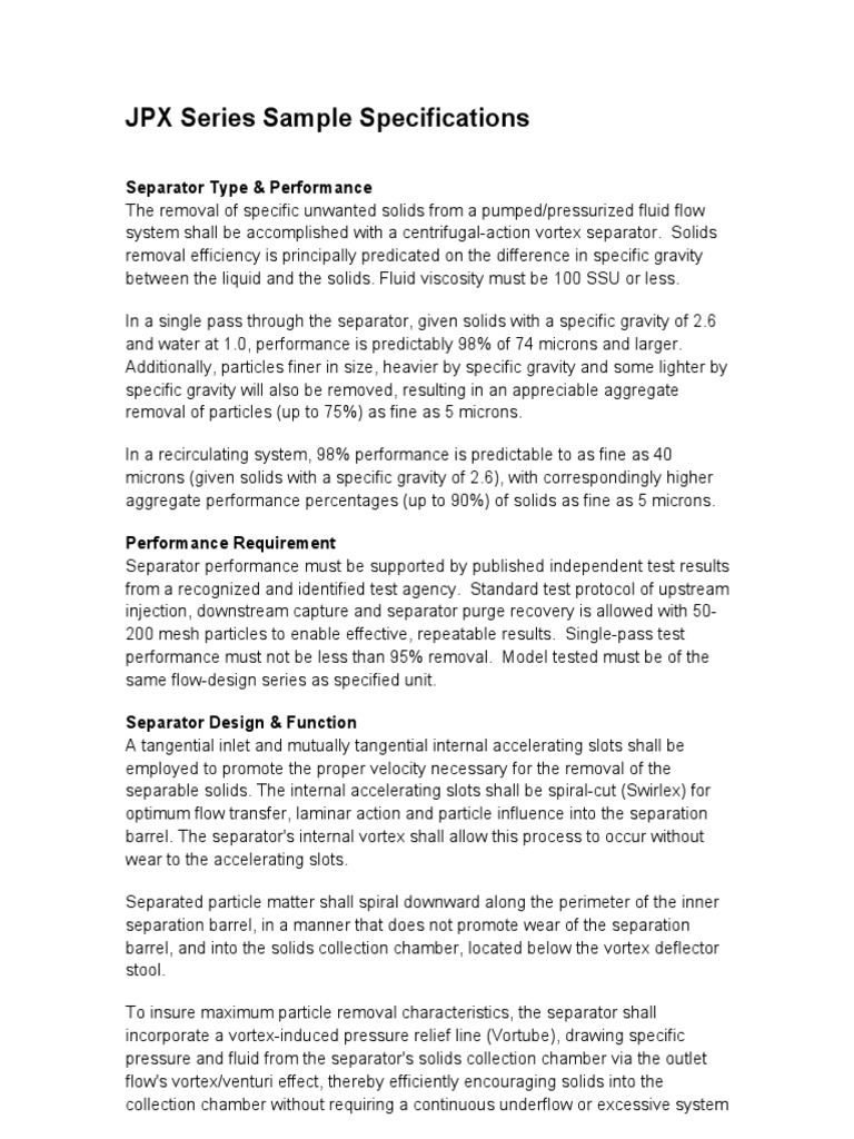 LS 035 JPX Spec Sheet | PDF | Valve | Pump