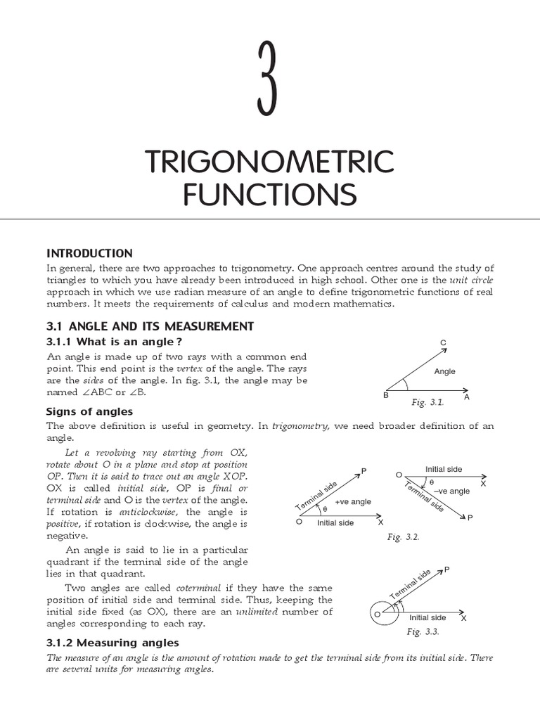 Degree Measure of 5π/3 Radians | PDF | Trigonometric Functions | Angle
