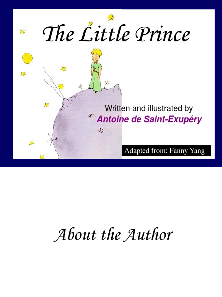 The Little Prince | PDF | History | General Fiction