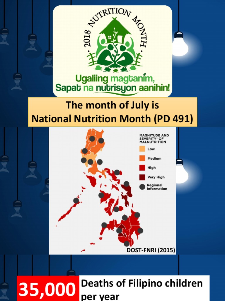 Nutrition Month Slideshow | PDF