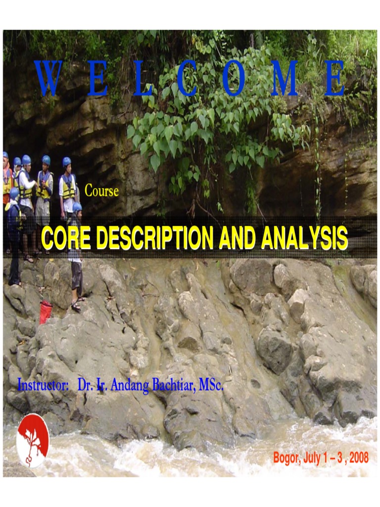 Course Core Description and Analysis: Welcome to Geology Fundamentals ...
