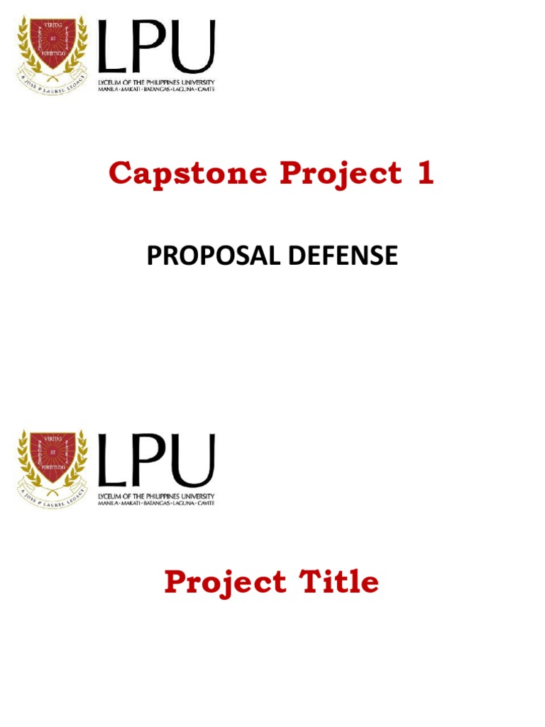 Thesis Capstone Proposal Defense | PDF | System | Computer Science