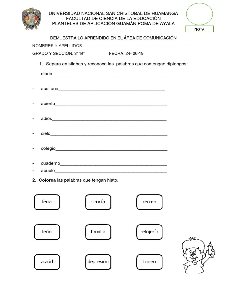 Examen de Letras | PDF | Lingüística